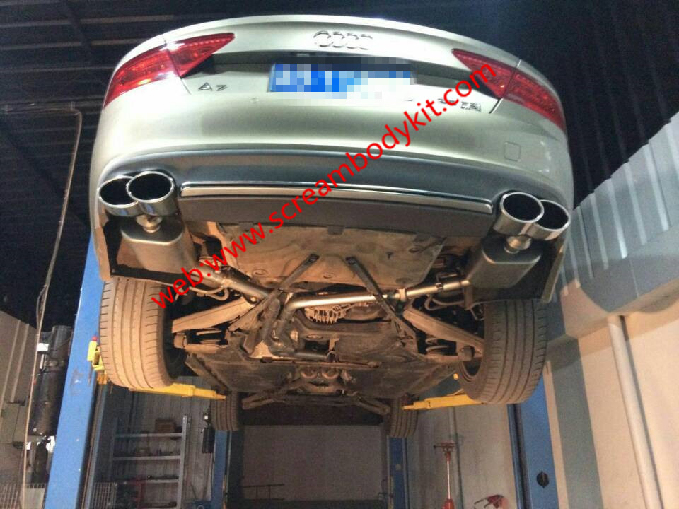 Audi A7 S7 exhaust