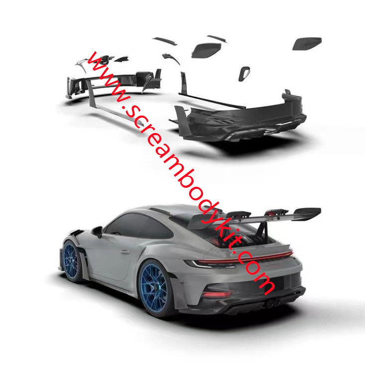 Porsche 992 GT3 RS body kit full dry carbon fiber